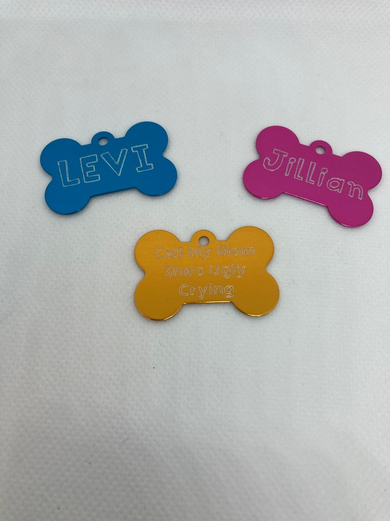 Personalize/custom Made Dog Tags - Etsy