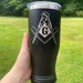 Masonic Pilsner Tumbler Masonic Lodge Cup Freemason Gift Idea - Etsy