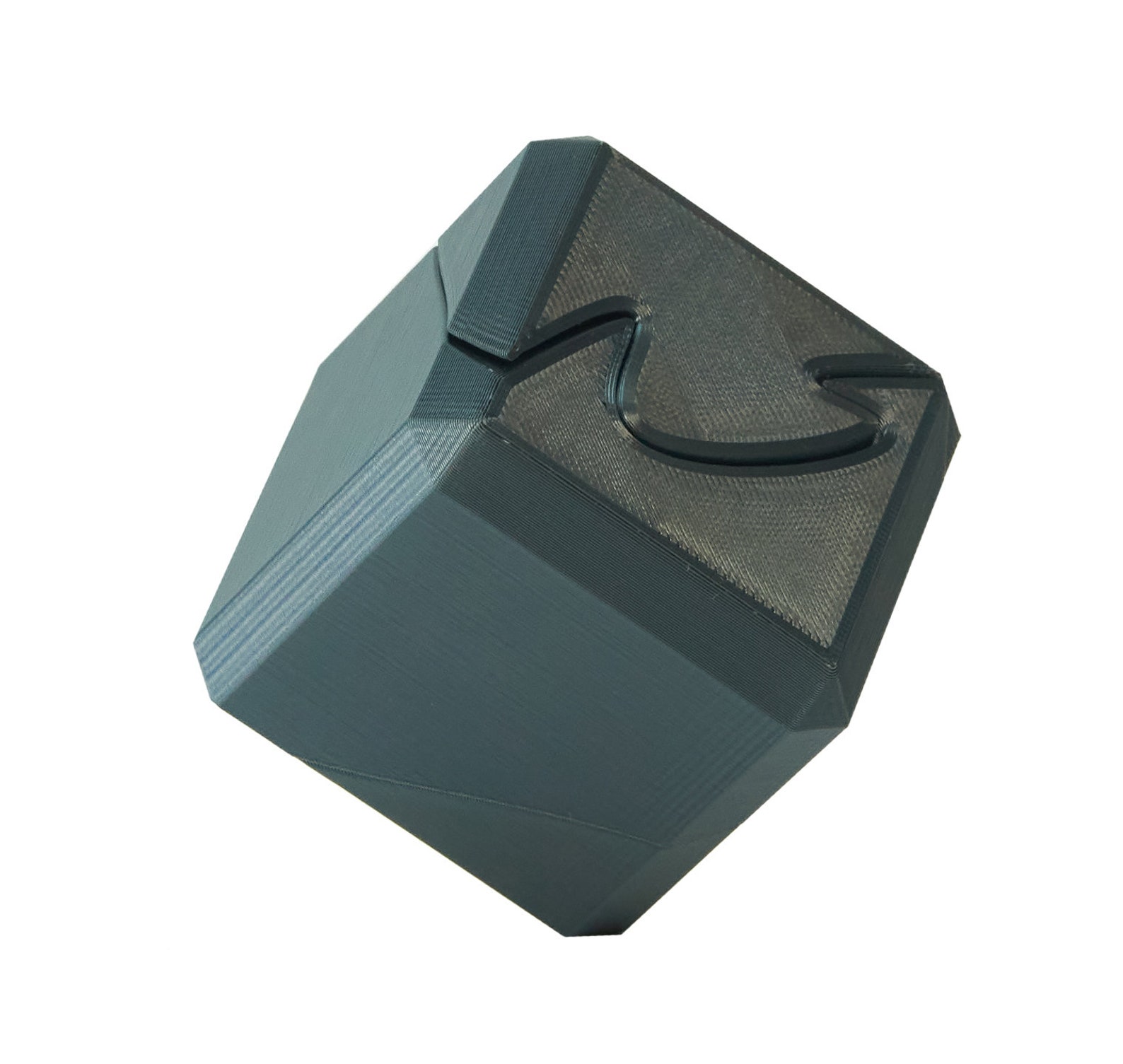 3D Printed Puzzle Cube - Etsy
