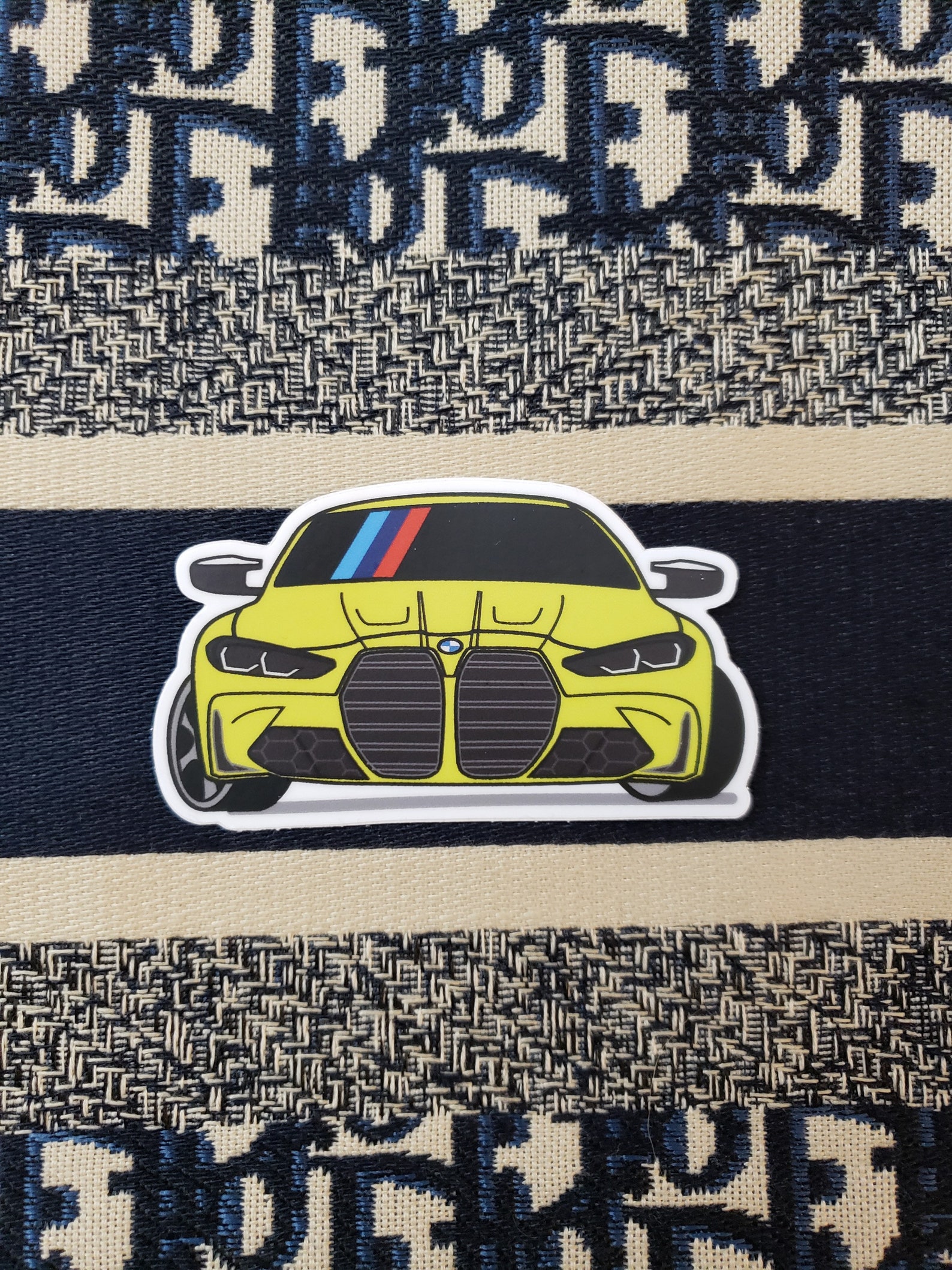 2021 BMW M4 G8X Sticker Decal Sao Paulo Yellow - Etsy