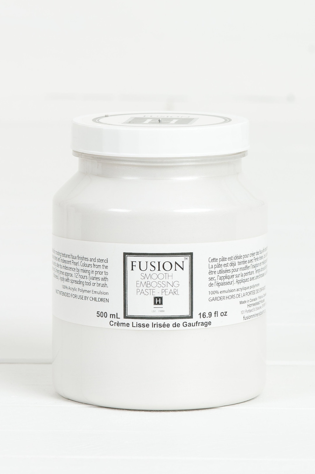 Fusion Mineral Paint Embossing Paste 250ml - Etsy