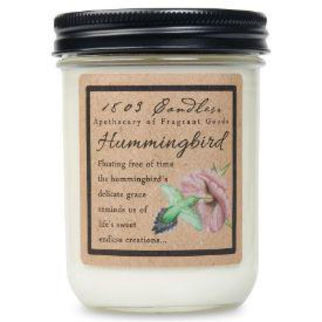 1803 Candles | Hummingbird 14 Oz. Jar - Etsy