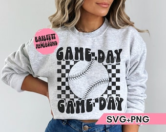 USA Baseball Svg, Game Day SVG, Baseball PNG, Baseball Game, Retro ...