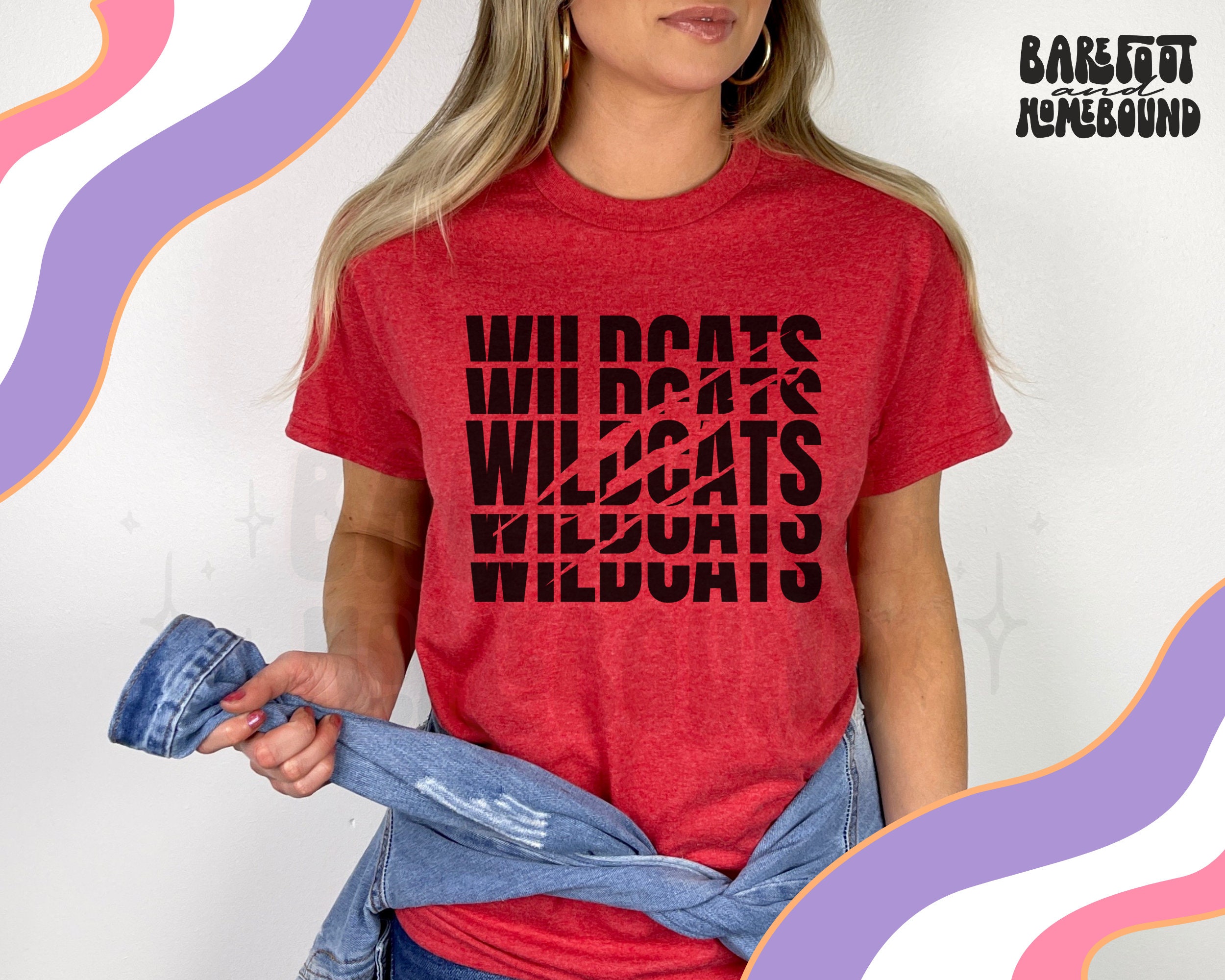 Wildcats SVG Wildcats Scratch SVG Wildcats Mascot SVG - Etsy