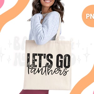 Panthers PNG Let's Go Panthers PNG Panther Mascot PNG - Etsy