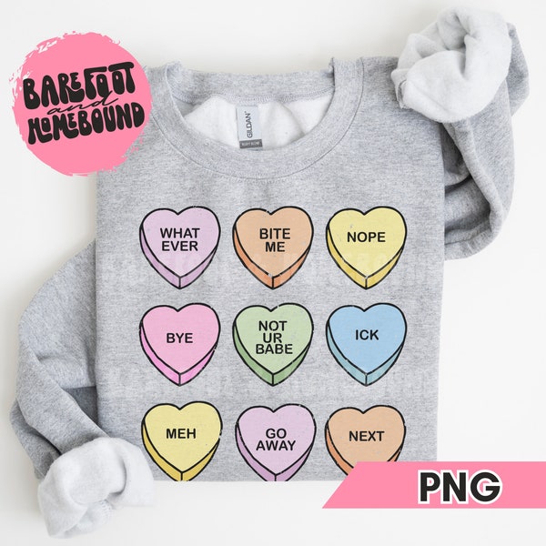 Funny Candy Hearts - Etsy