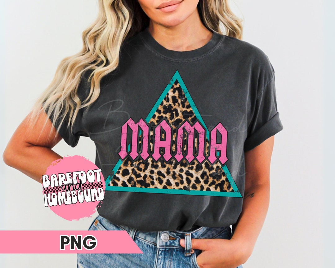 Mama Band PNG, Distressed Mom Design, Band Cheetah Shirt Design ...