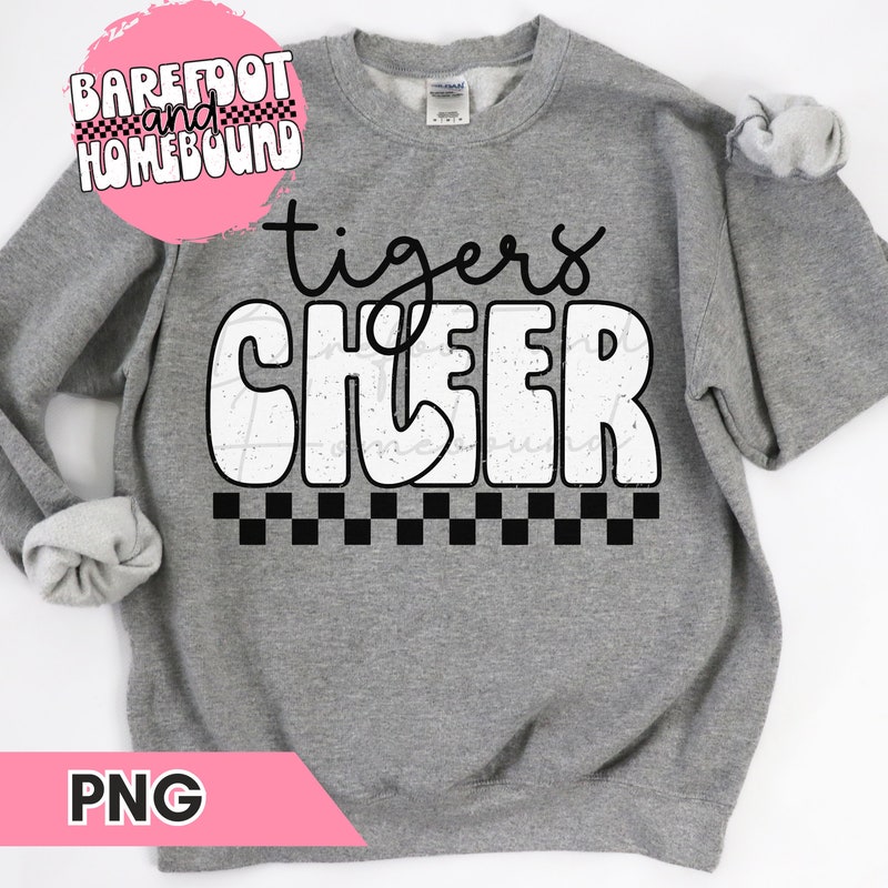 Tiger Cheer Svg - Etsy