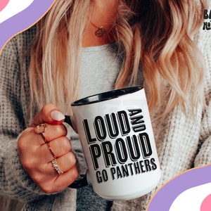 Panthers SVG, Loud and Proud Svg, Panthers Mascot Svg, School Mascot ...