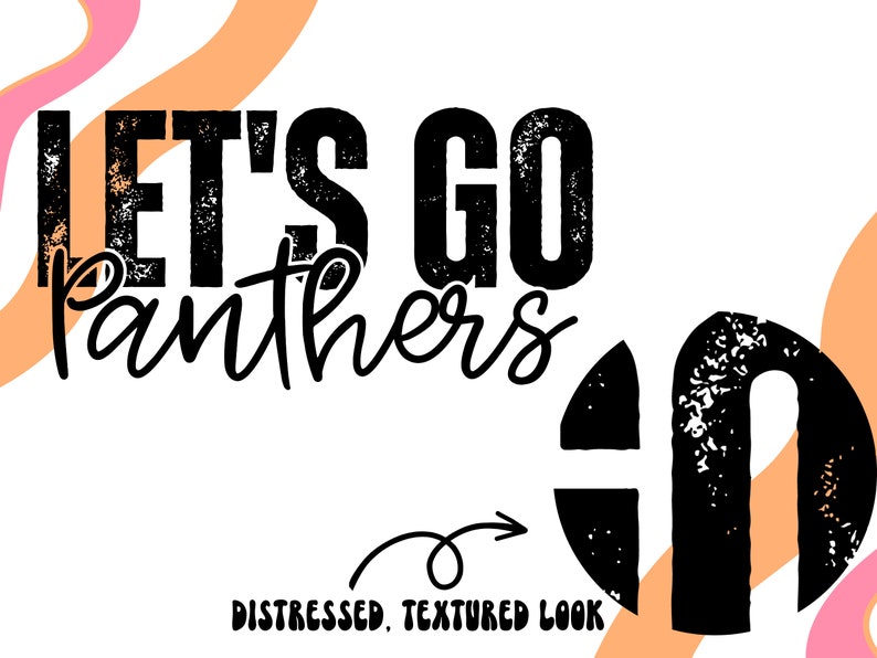 Panthers PNG Let's Go Panthers PNG Panther Mascot PNG - Etsy