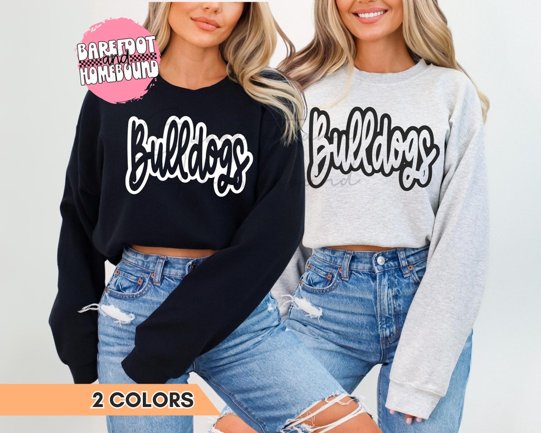 Cursive Bulldogs SVG, Retro Bulldogs Mascot PNG, School Mascot SVG ...