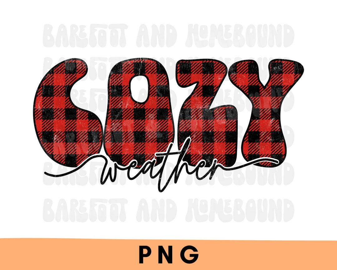 Plaid Cozy PNG, Christmas Png, Red Buffalo Plaid Cozy, Festive Shirt ...