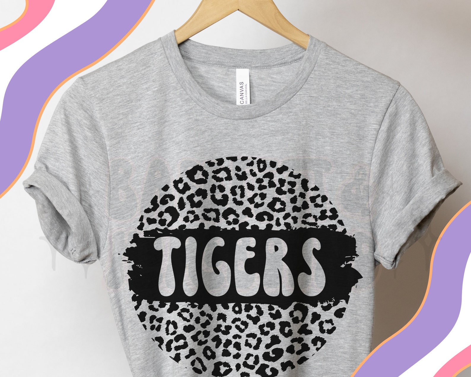 Leopard Tigers SVG Tigers Mascot SVG School Mascot Tigers - Etsy
