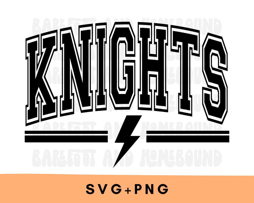 Varsity Knights SVG, Knights Mascot PNG, Knights Shirt Design, Knights ...