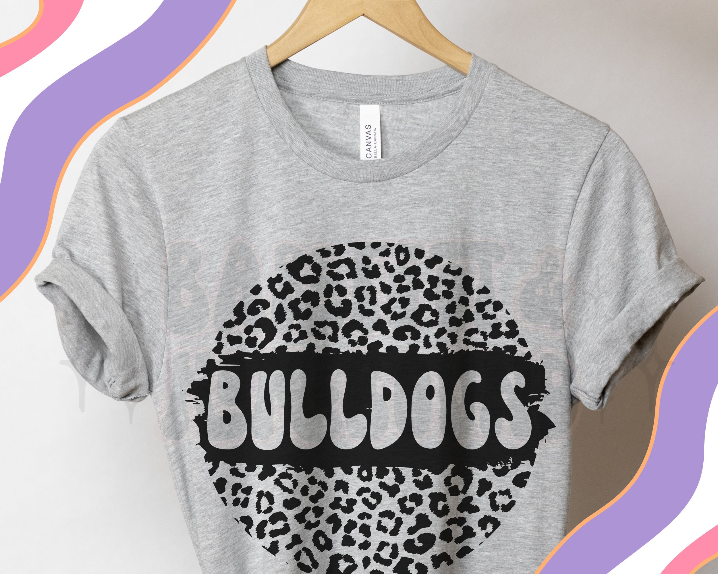 CUSTOM Leopard SVG Custom Team PNG Custom Text Svg - Etsy
