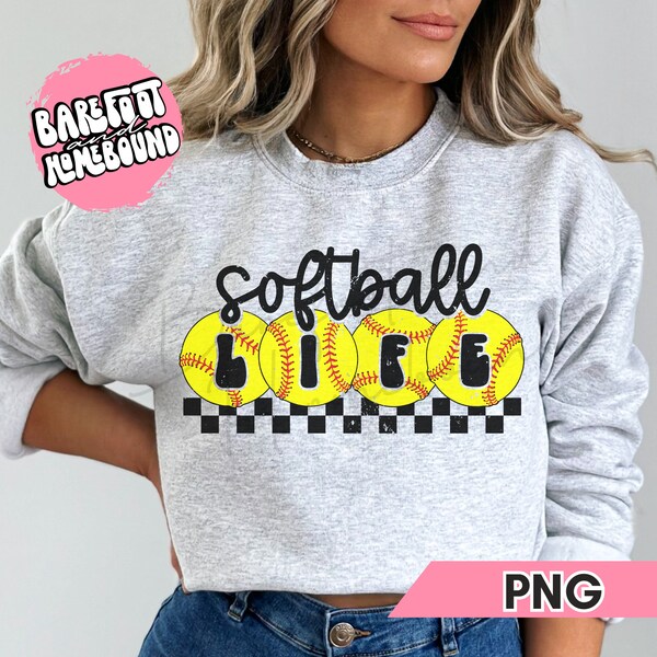 Softball Life Svg - Etsy