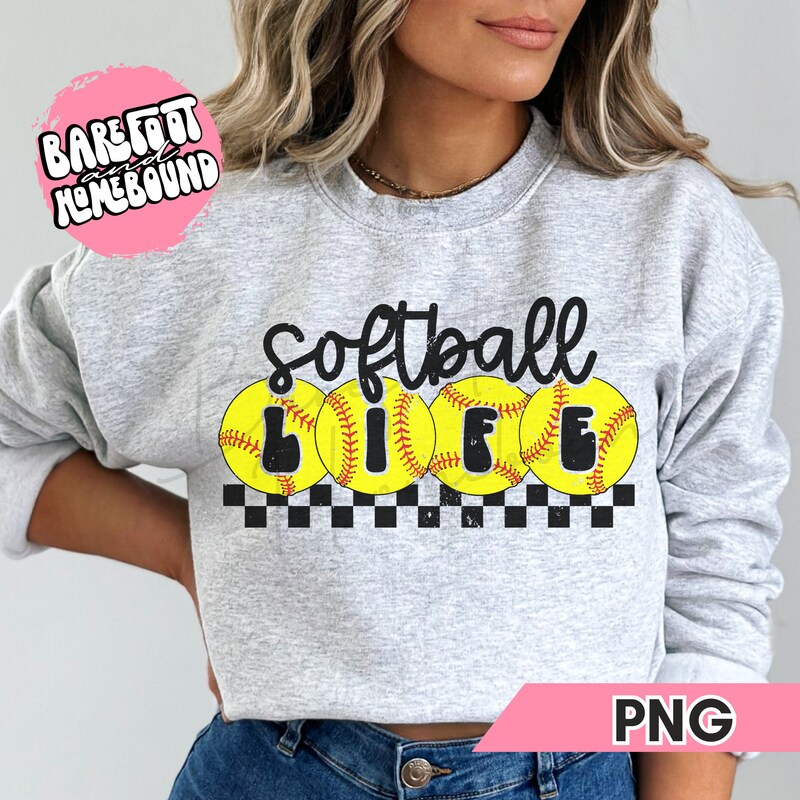 Softball Life Svg - Etsy
