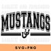 Varsity Mustangs SVG, Let's Go Mustangs PNG, Mustang Mascot SVG ...