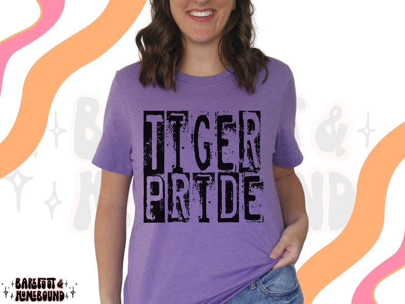 Tigers SVG Tiger Pride SVG Tigers Mascot SVG Grunge Tigers - Etsy