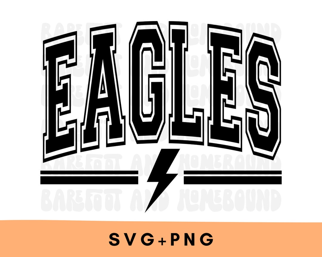 Varsity Eagles SVG, Eagles Mascot PNG, School Mascot Eagles SVG, Trendy ...