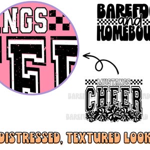 Mustangs Cheer PNG, Mustang Cheer Shirt Design, Checkered Mustangs ...