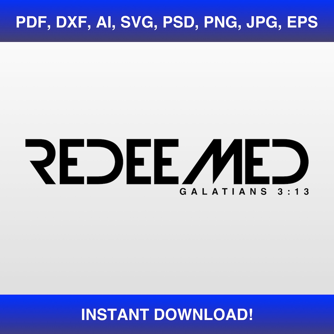 Redeemed Svg, Redeemed Shirt Svg, Redeemed Sublimation Svg,christian ...