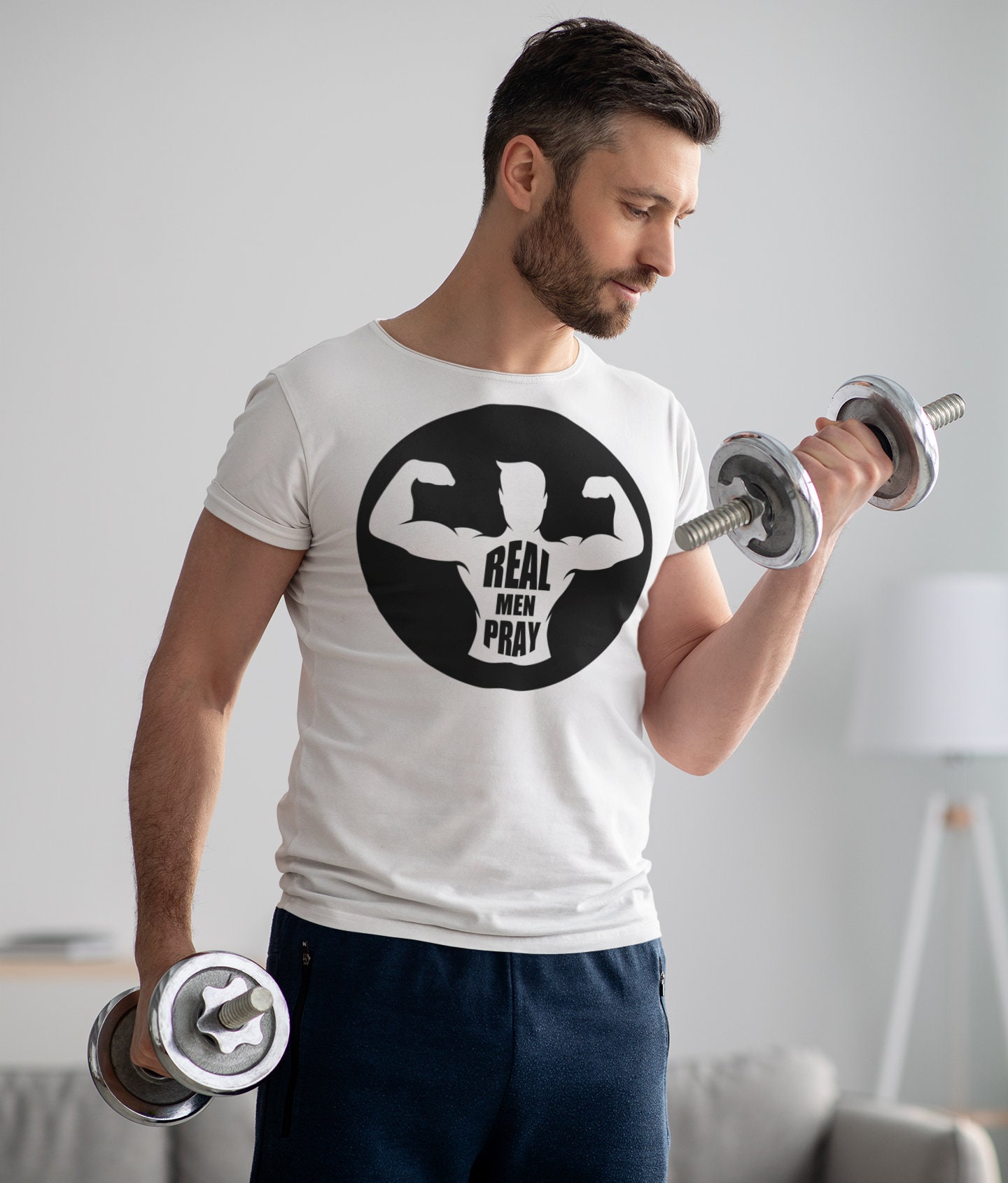 Real Men Pray Svg, Real Men Pray Shirt Svg, Real Men Pray Svg ...