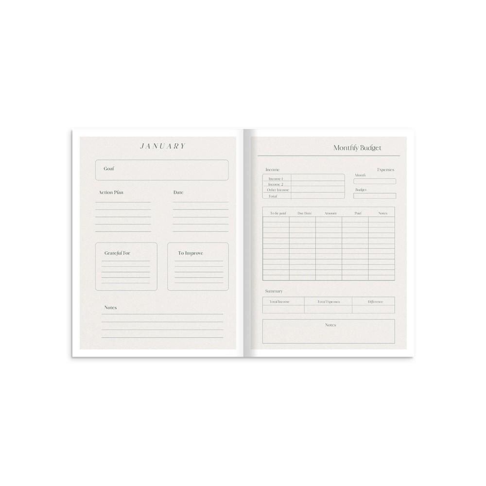 2025 Weekly Planner- Budget Tracker & Affirmations Gift for Busy Lives ...