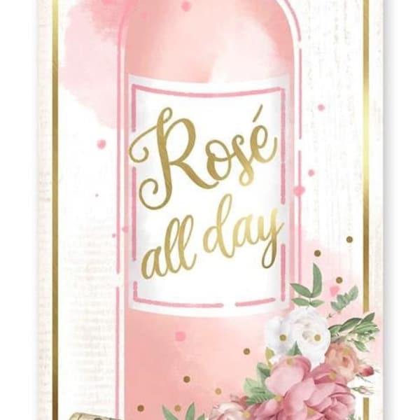 Rose All Day Sign - Etsy