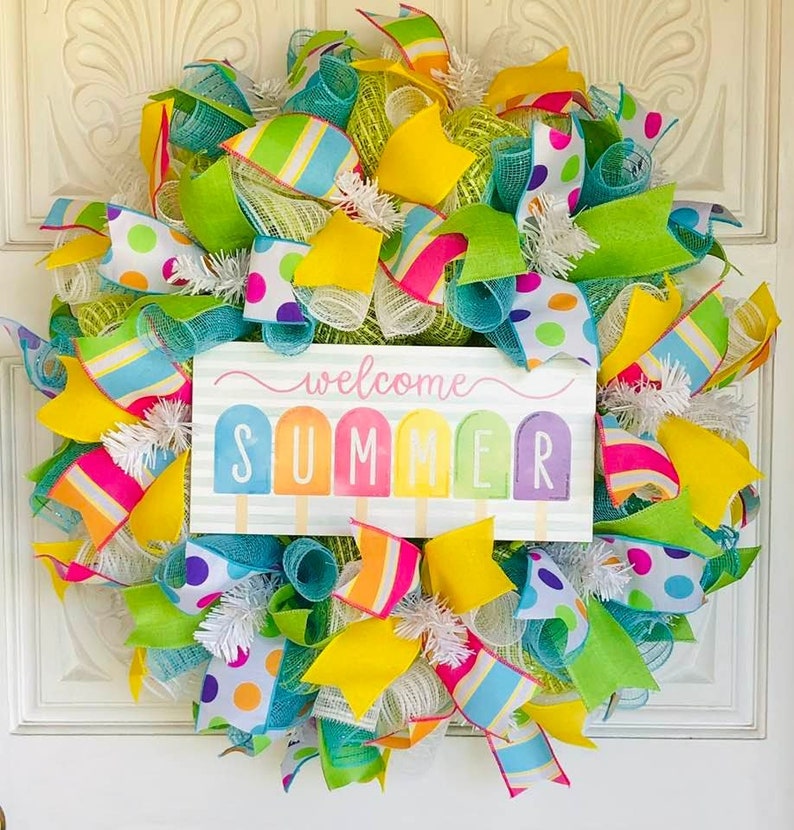 Welcome Summer Sign 12.5l X 6h Welcome Summer - Etsy