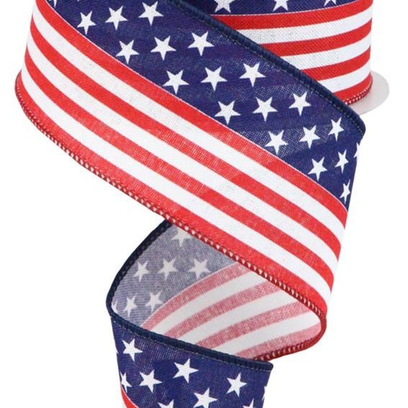 American Flag Ribbon - Etsy