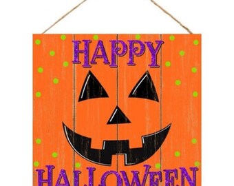 Happy Halloween Sign | Etsy