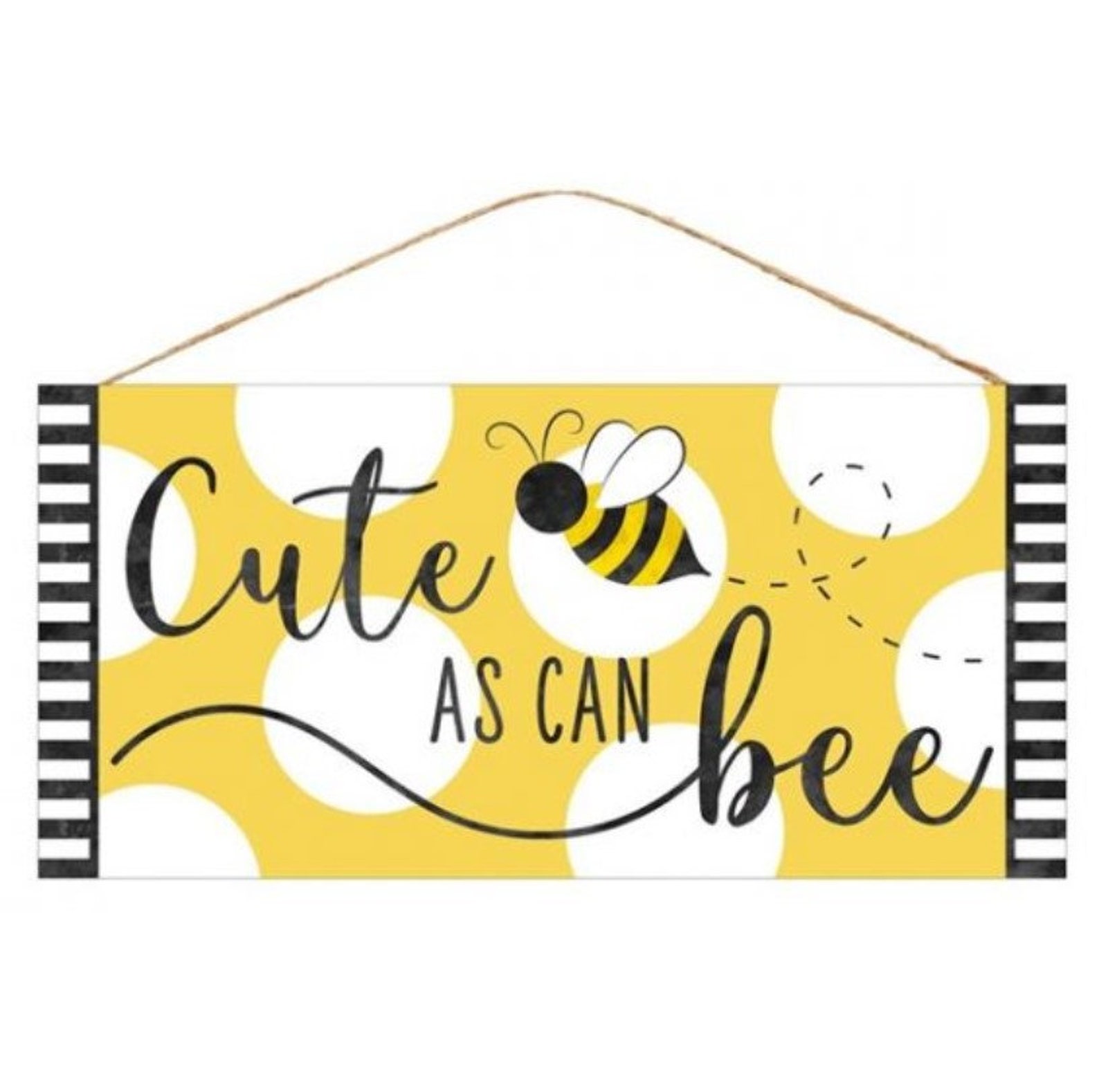 Cute as Can Bee Sign Bee Wreath Sign 12.5l X 6h - Etsy
