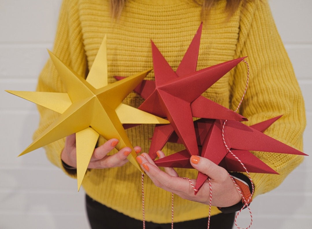 DIY Paper Star Craft Kit - Etsy