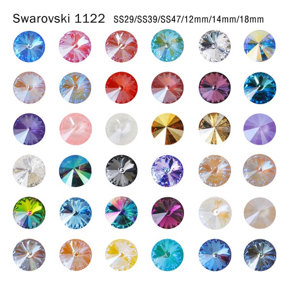 Swarovski Rivoli - Etsy