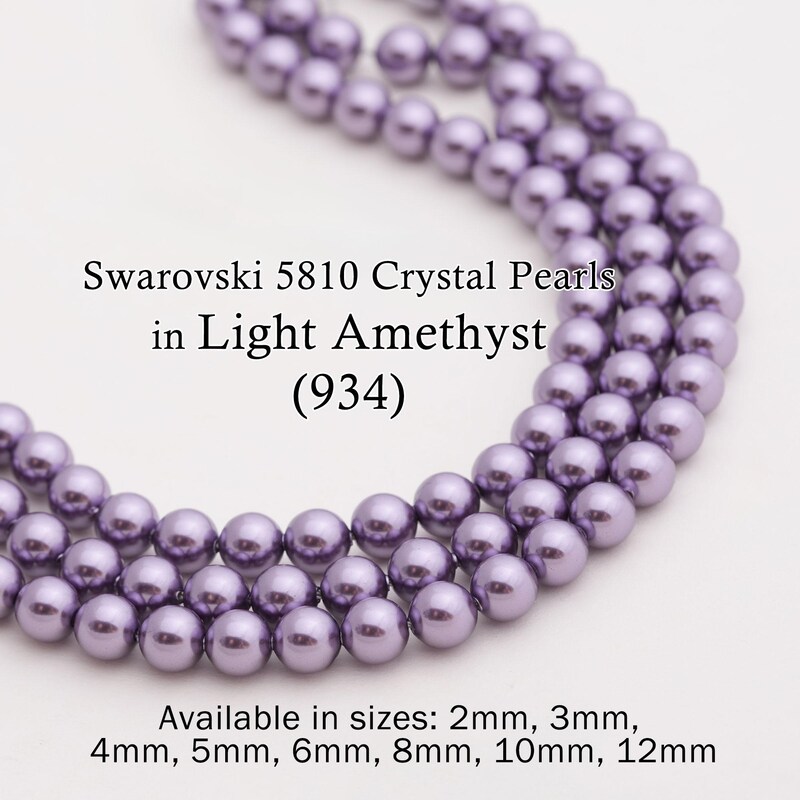 Amethyst and Pearl - Etsy