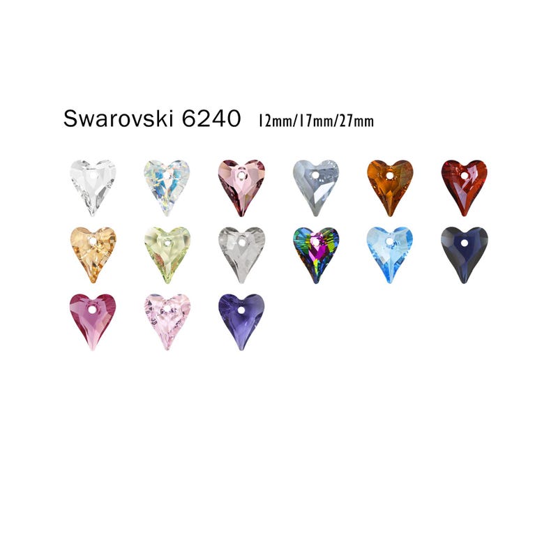 Swarovski Wild Heart 27mm - Etsy