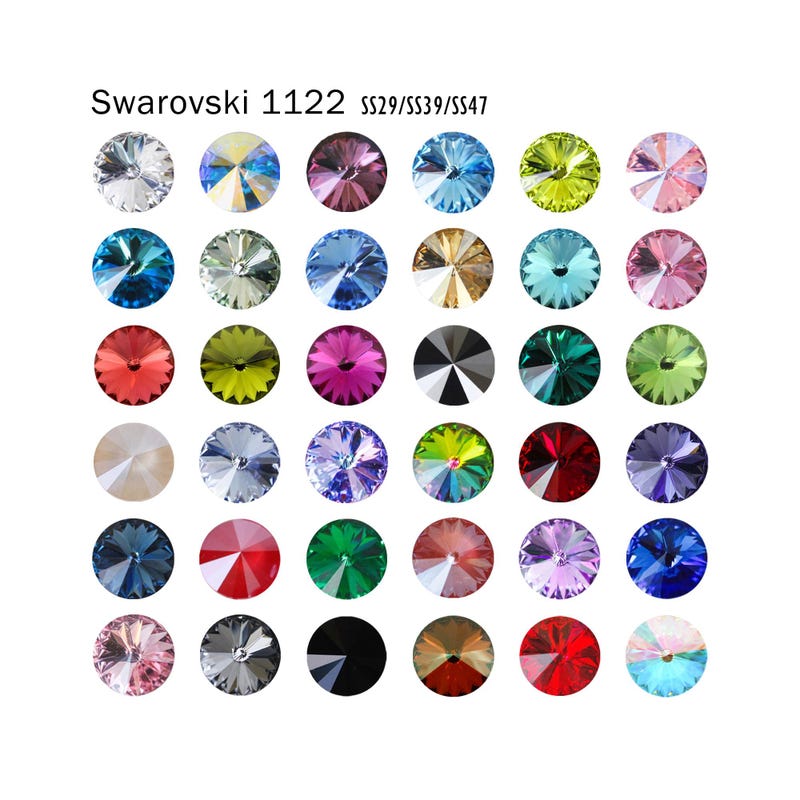 Swarovski Iris Crystal - Etsy