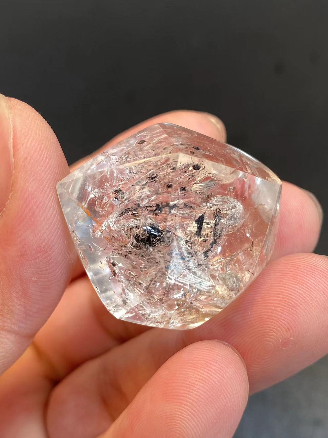 Water & Sand From Millions of Years Ago Inside Quartz, Enhydro Quartz ...