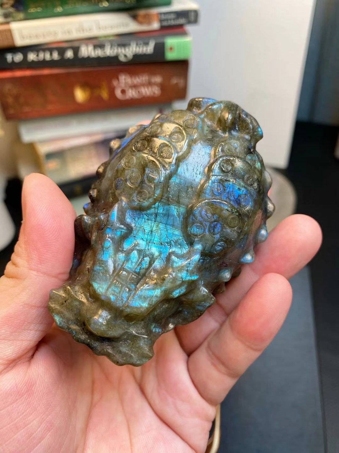 Labradorite Dragon Turtle| Chinese Mythical Animals That Guard Your ...