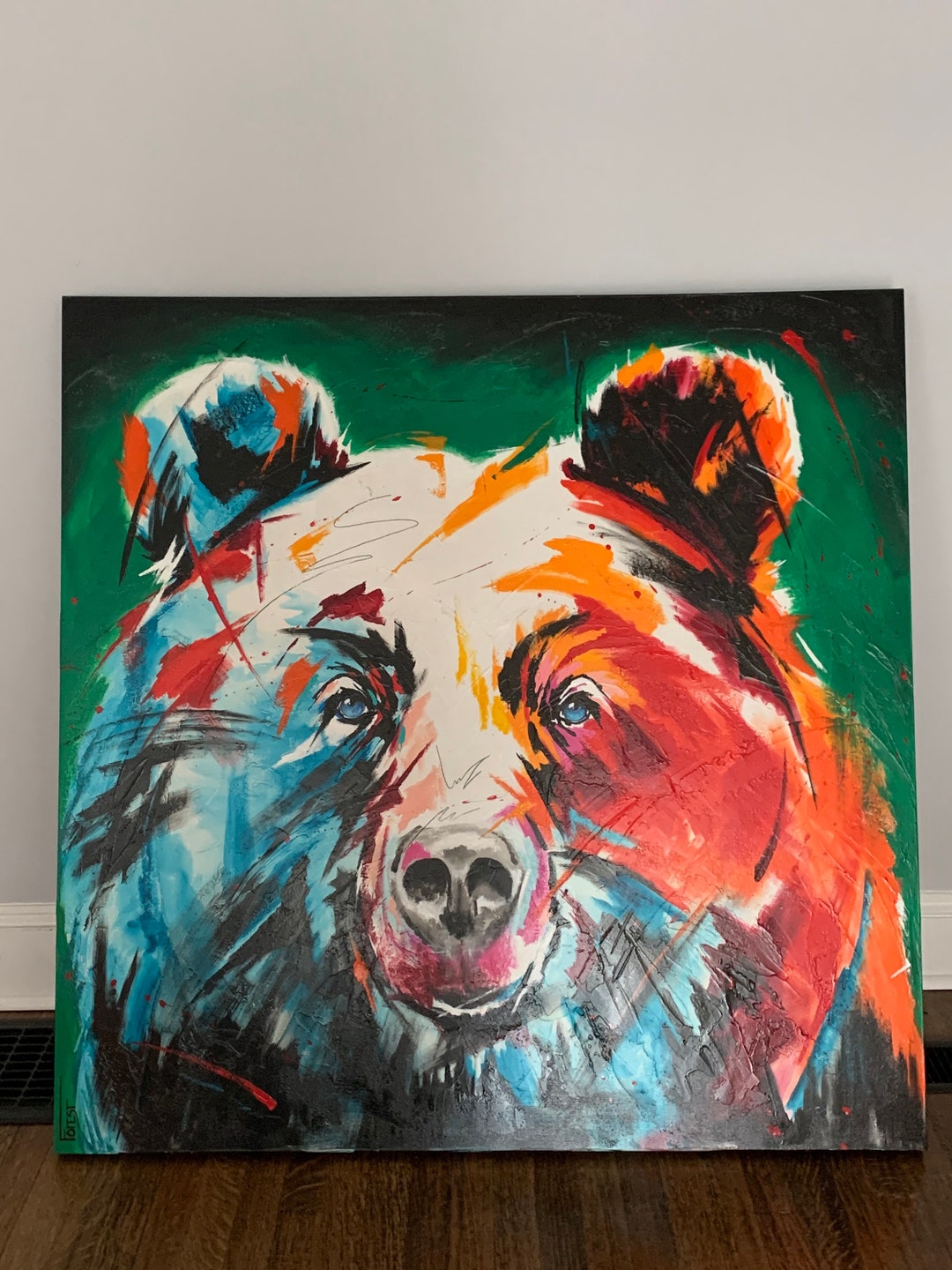 Big #T125 Original Josée Forest Acrylic - Etsy