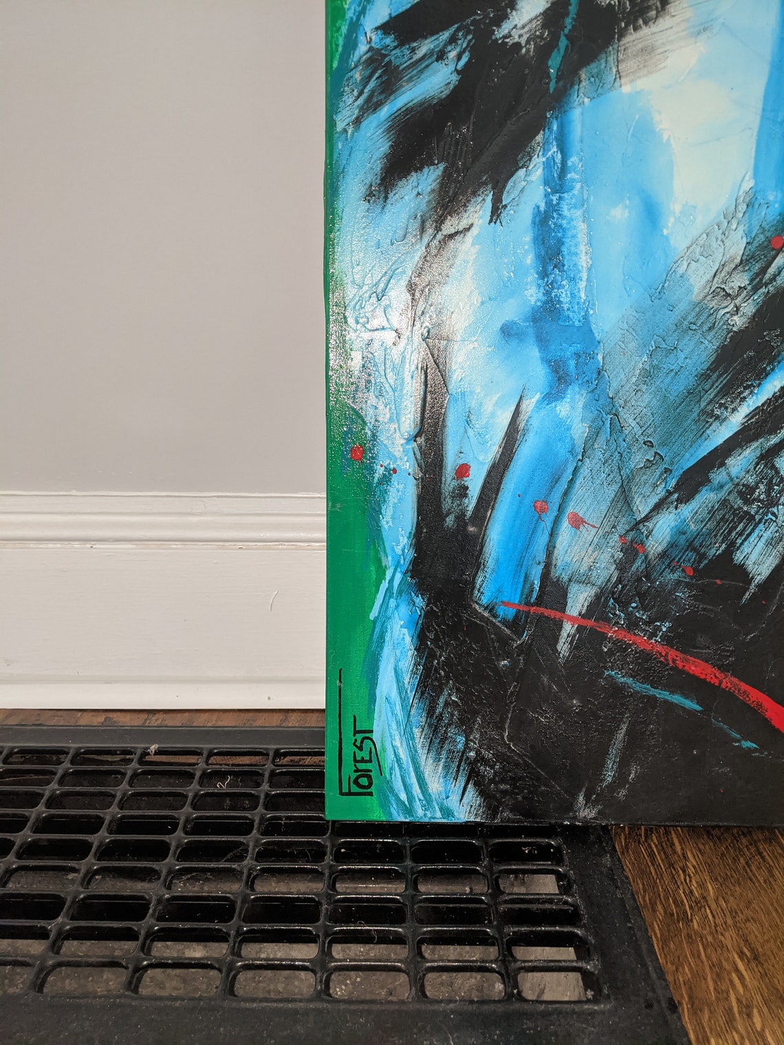 Big #T125 Original Josée Forest Acrylic - Etsy