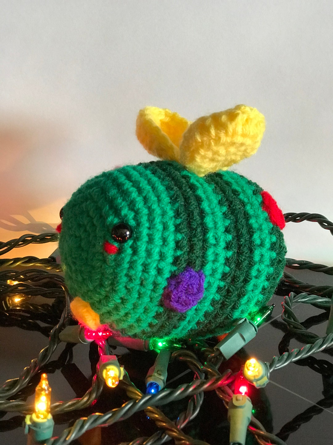 Crochet Christmas Tree Bee - Etsy