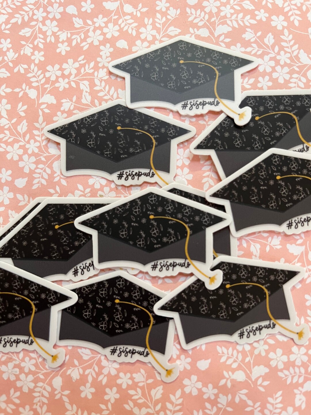Grad Sticker Bilingual Sticker Class of 2023 Cap Sticker - Etsy