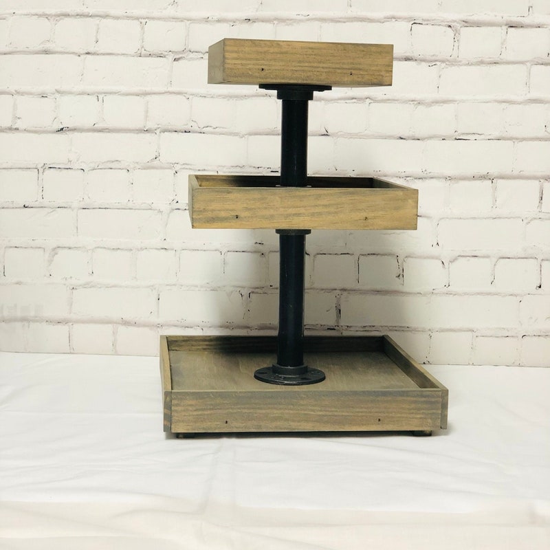 Three Tiered Tray - Etsy