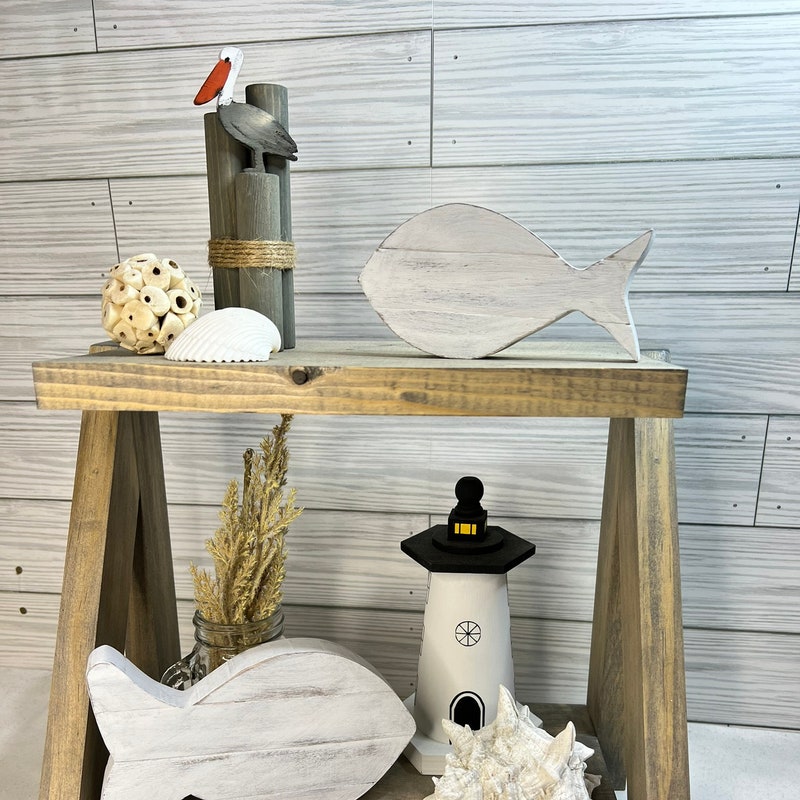 Wood Fish for Table Decor - Etsy