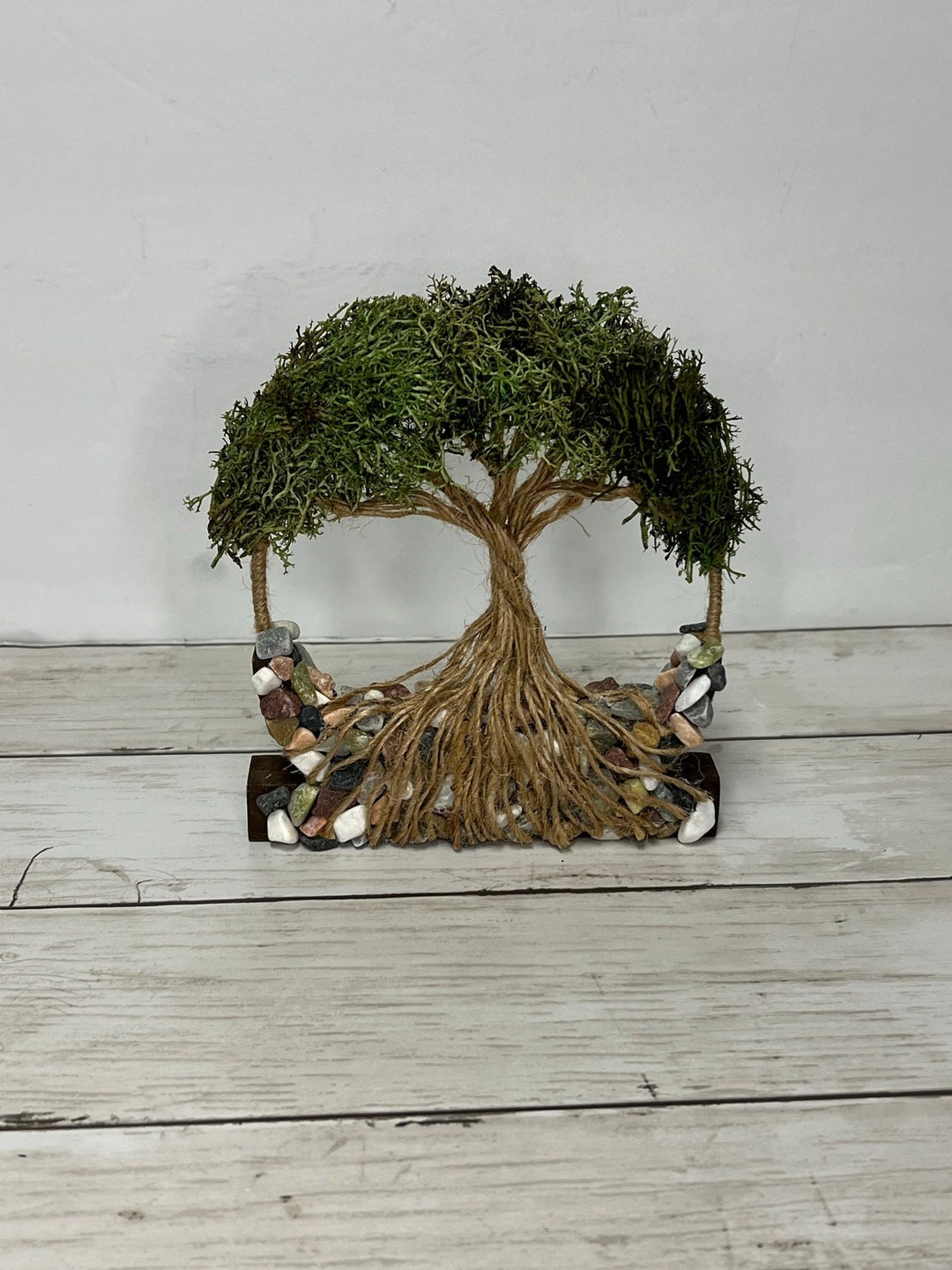 Mini Tree of Life Decor: Rustic Farmhouse Tiered Tray and Shelf Sign - Etsy