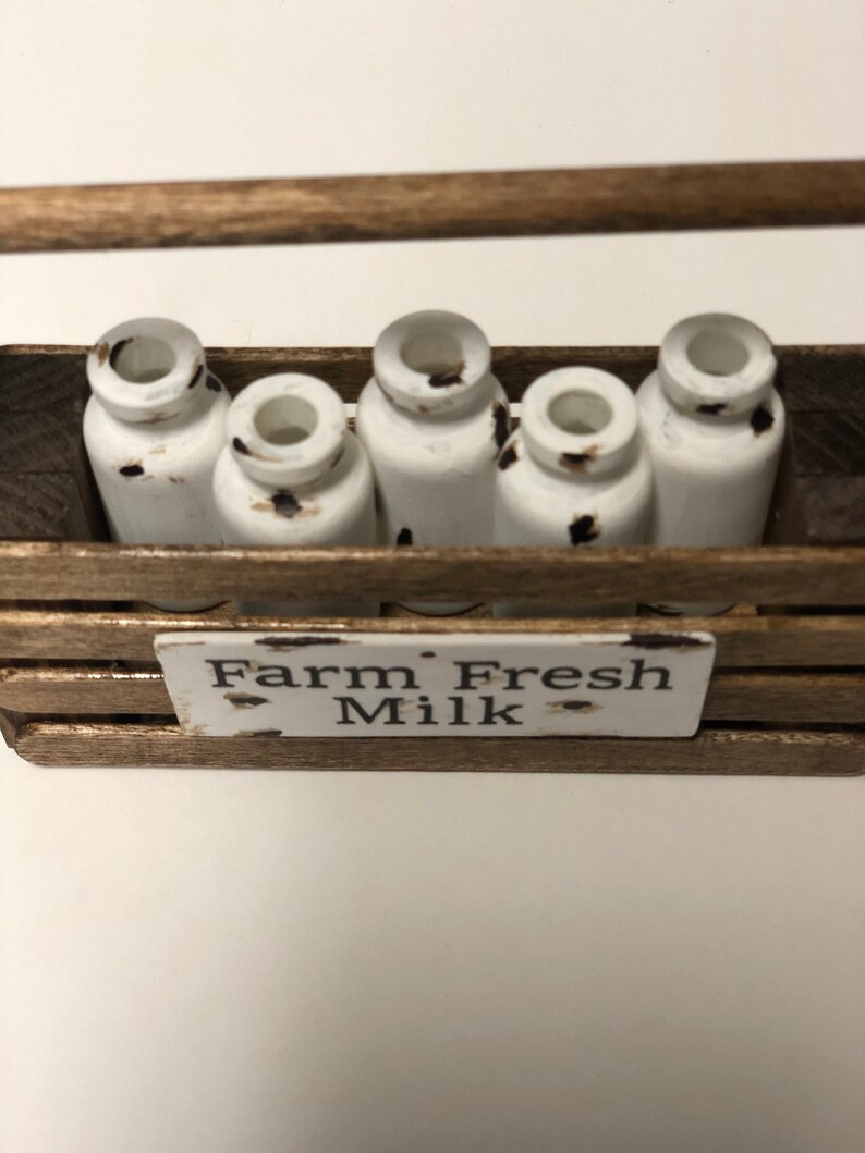 Farmhouse Tier Tray Milk Crate / Mini Farmhouse Milk Crate / - Etsy