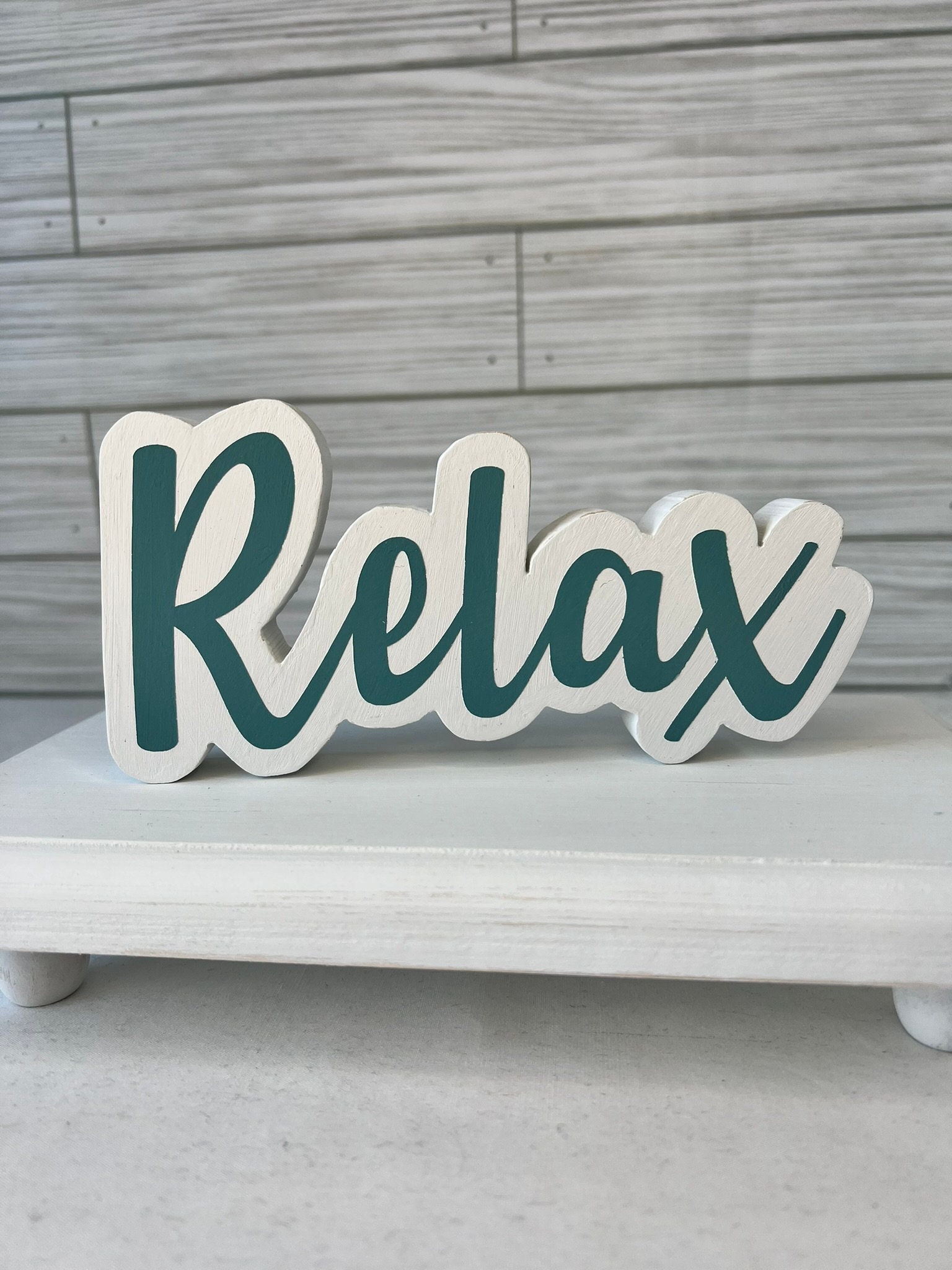 Relax Word Sign