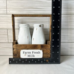 Farm Fresh Milk Crate, Farmhouse Kitchen Decoration, Farm Fresh Kitchen ...